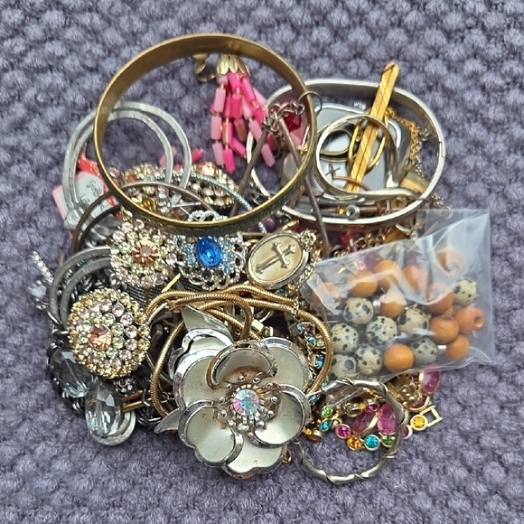Jewelry | Broken Mismatched Jewelry Pieces For Repurposing | Poshmark